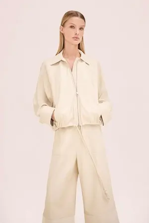 Alexis Channing Jacket - Neutral / White