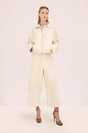 Alexis Channing Jacket - Neutral / White
