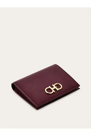 FERRAGAMO Gancini Compact Wallet