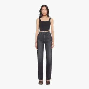 MOTHER The Rambler Zip Heel Keep It Sharp Jeans