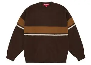 Supreme Brushed Stripe Sweater