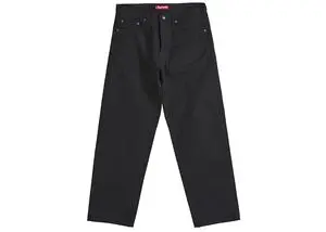 Supreme Rigid Loose Fit Selvedge Jean - Rigid Black