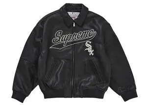 Supreme Leather Outerwear For Men