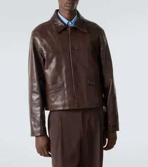 Auralee Leather Jacket