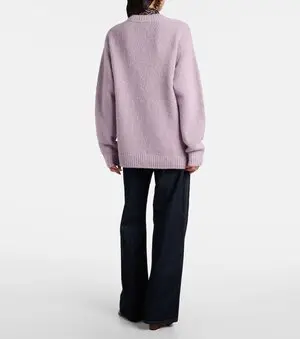 Dries Van Noten Alpaca And Wool-blend Cardigan