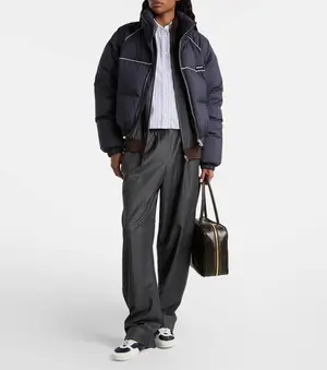 Miu Miu Technical Down Jacket - Blue