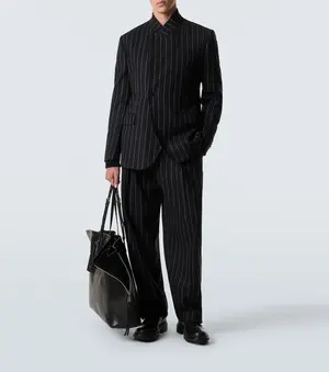 Dolce & Gabbana Pinstripe Wool-blend Blazer