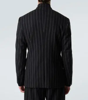 Dolce & Gabbana Pinstripe Wool-blend Blazer
