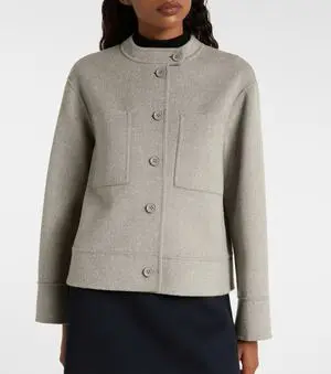 Max Mara Sarah Virgin Wool Jacket - Grey