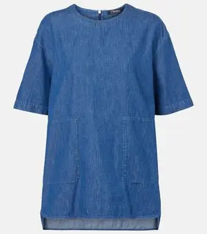 Max Mara Moresca Denim Top