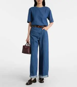 Max Mara Moresca Denim Top