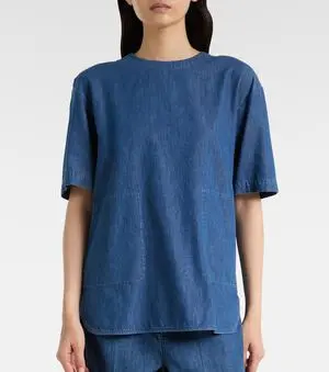 Max Mara Moresca Denim Top