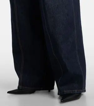 Sportmax Runway High-rise Wide-leg Jeans