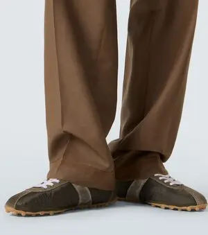 MAISON MARGIELA Mohair And Wool Straight Pants