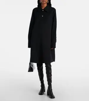 JIL SANDER Leather Over-the-knee Boots