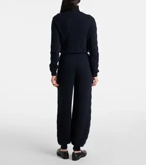 Loro Piana Napier Cashmere Sweatpants - Blue