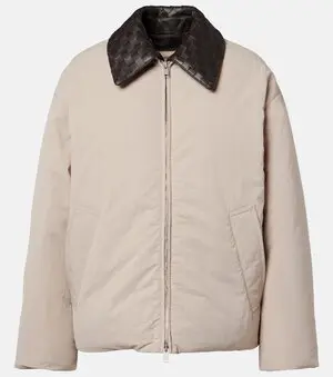 Bottega Veneta Down Jacket - Beige