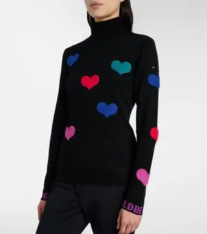 Goldbergh Embellished Turtleneck Sweater - Black