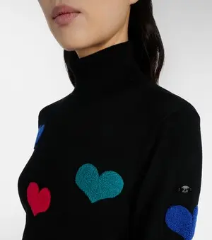 Goldbergh Embellished Turtleneck Sweater - Black