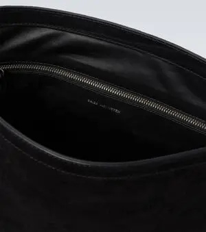 Dries Van Noten Suede Messenger Bag