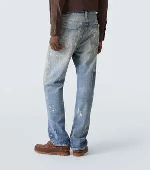 Ralph Lauren Fenimore Faded Straight Jeans