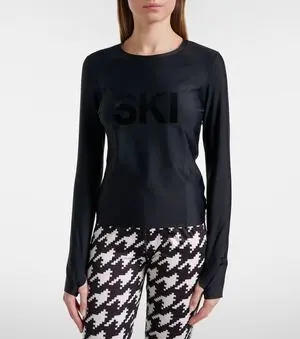 Perfect Moment Ski Crew Neck Top