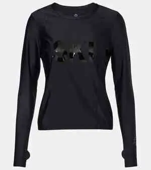 Perfect Moment Ski Crew Neck Top - White