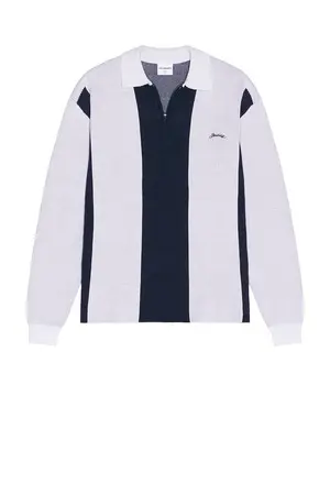 STUDENTS GOLF Gibson Fleece Long Sleeve Polo