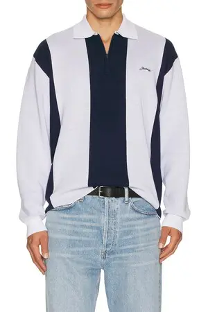 STUDENTS GOLF Gibson Fleece Long Sleeve Polo