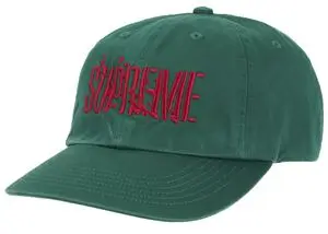 Supreme Splatter 6-panel Cap - Green