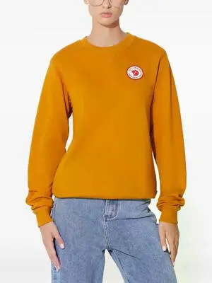 Fjallraven Logo-patch Sweatshirt - Orange