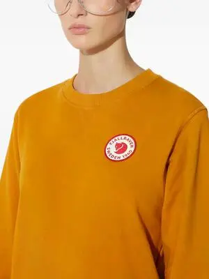 Fjallraven Logo-patch Sweatshirt - Orange