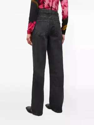 GESTUZ High-waisted Straight Leg Jeans