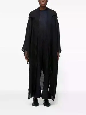 OSKLEN Hooded Frayed Coat