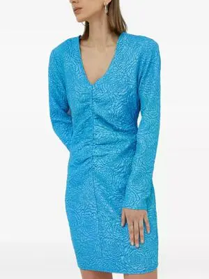 GESTUZ Floral Gathered Dress