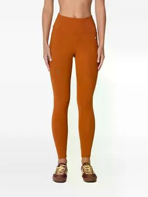 Fjallraven Elasticated-waistband Leggings - Orange