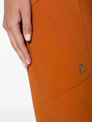 Fjallraven Elasticated-waistband Leggings - Orange