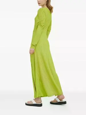 GESTUZ Ruched Long-sleeve Dress