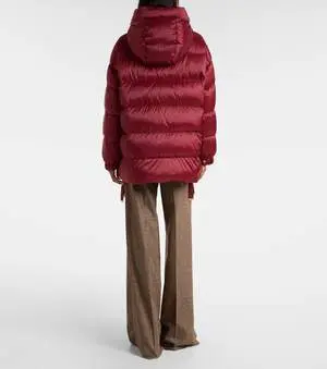 Max Mara Felice Hooded Taffeta Down Jacket