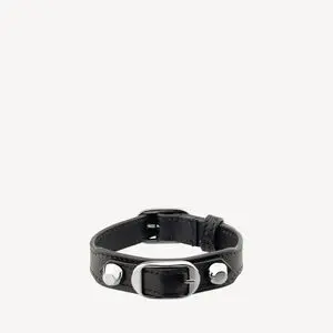 Balenciaga City Bracelet - Black
