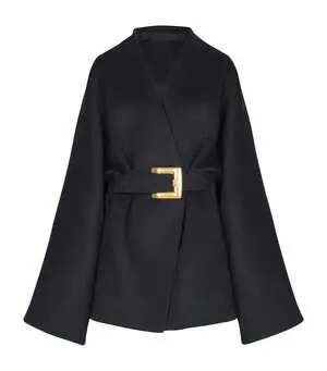 Balmain Belted Outerwear For Women