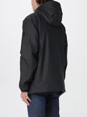 Rains Hooded Waterproof Jacket - Black