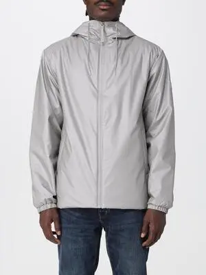 Rains Hooded Waterproof Jacket - Grey
