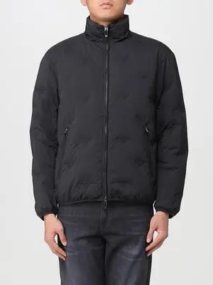 Emporio Armani Quilted Puffer Jacket - Black
