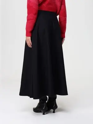Add A-line Skirt - Black