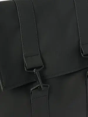 Rains Msn Waterproof Pu Backpack - Black