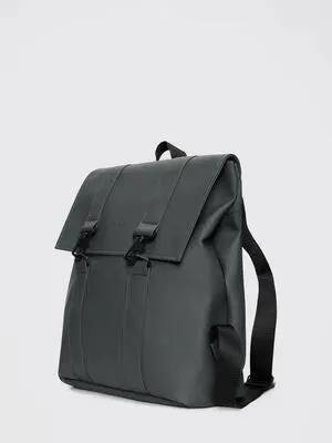 Rains Msn Waterproof Pu Backpack - Grey