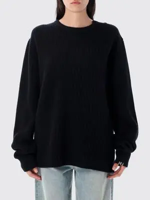 Extreme Cashmere Ribbed Crewneck Pullover - Black