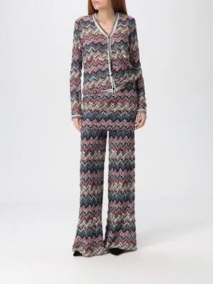 Missoni Zigzag Knit Wide-leg Trousers