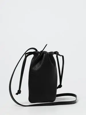 Marni Leather Pouch With Drawstring